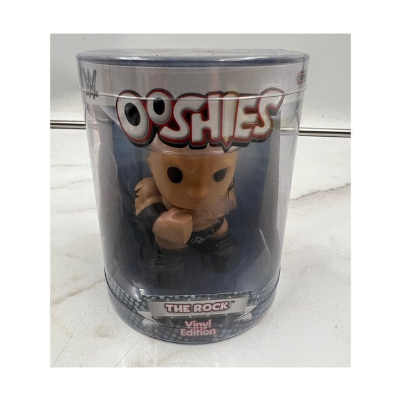 Ooshies | Toys | Wwe Ooshies Figure The Rock Vinyl Edition Series ...
